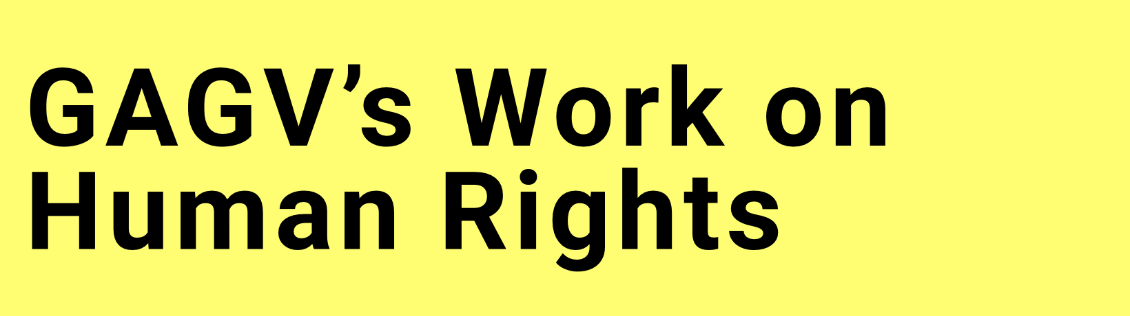 Human Rights - Global Action on Gun Violence